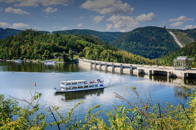 Mondscheinfahrt auf dem Hohenwarte-Stausee - Erlebnissommer